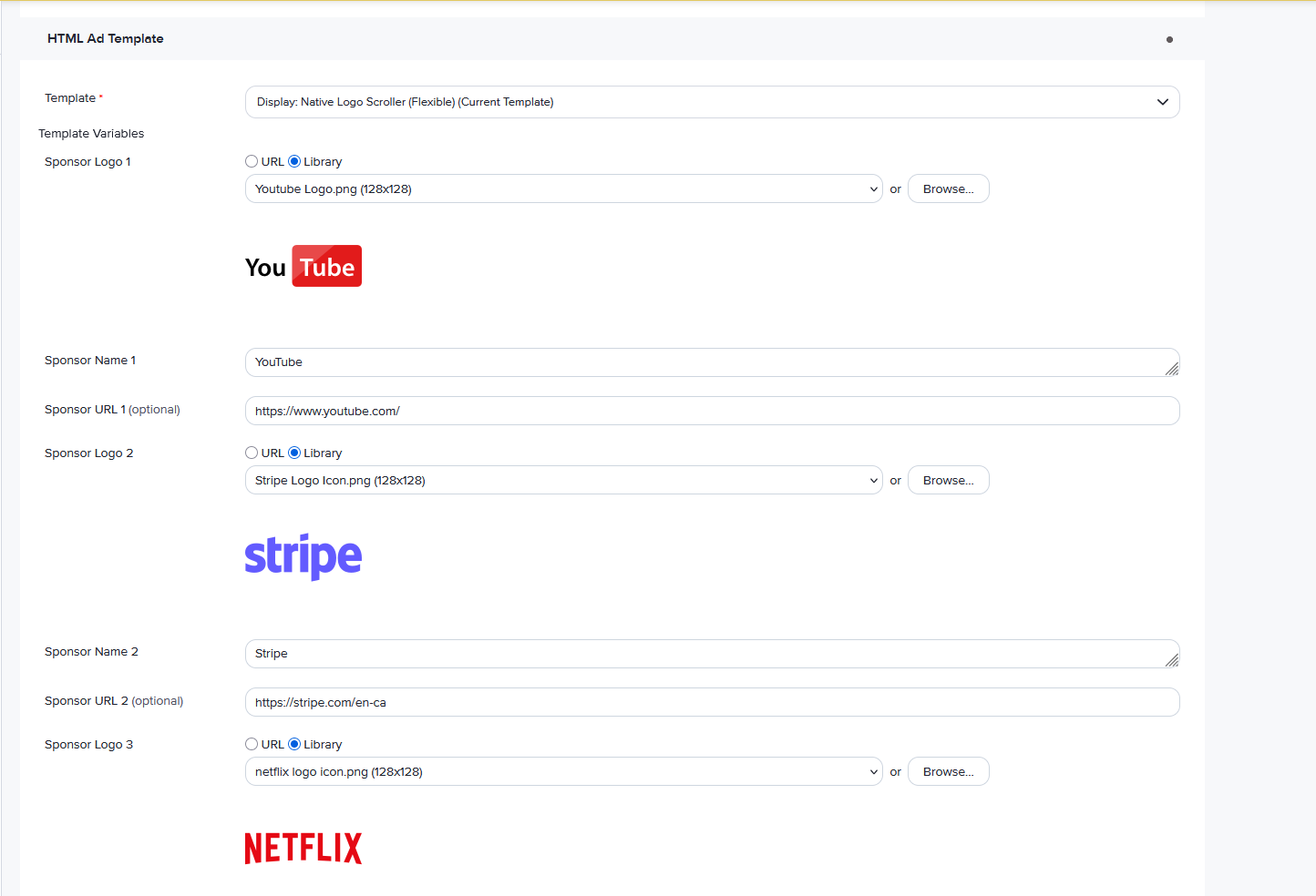 How to build a native logo scroller